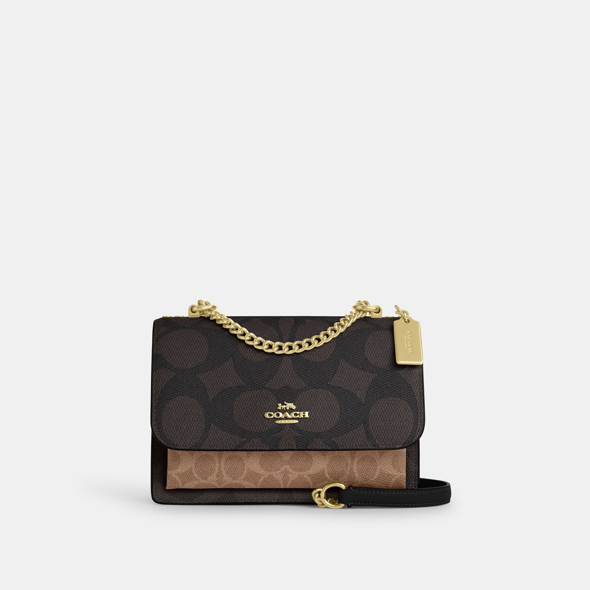 Klare Crossbody Bag In Blocked Signature Canvas – COACH Saudi Arabia ...